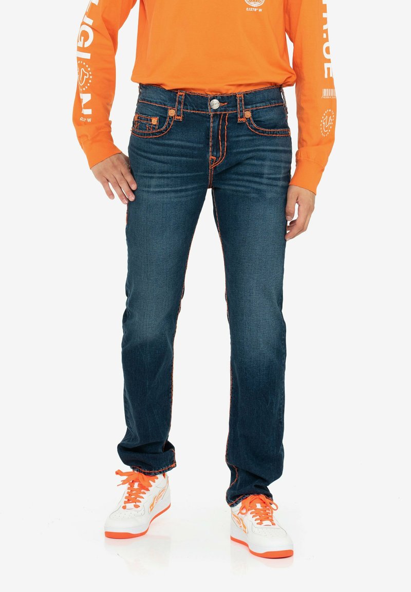 True Religion ROCCO NO FLAP SUPER T - Jeans Straight Leg - hxud/blau ...