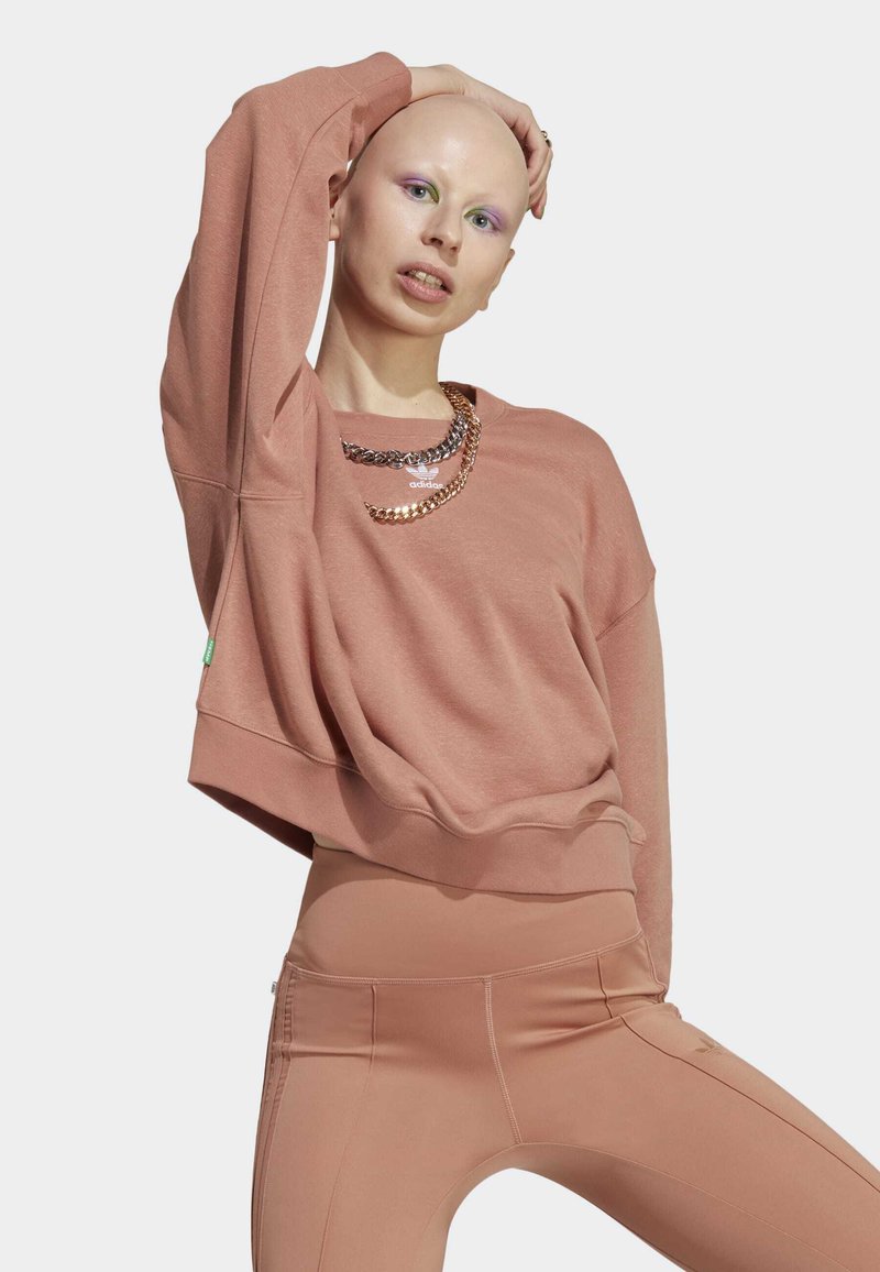 adidas Originals ESSENTIALS+ - Sweatshirt - clay strata/brown - Zalando.ie