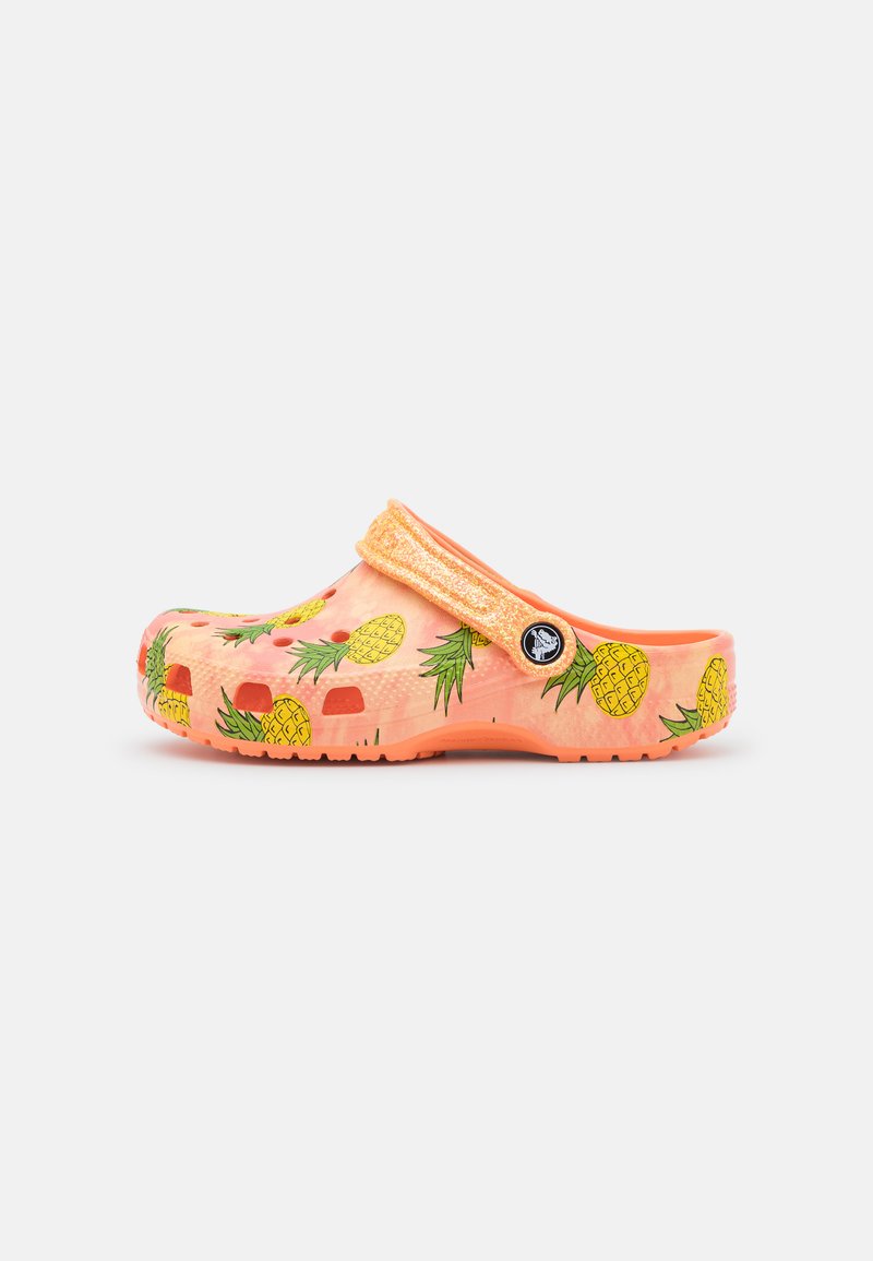 Crocs CLASSIC POOL PARTY - Badslippers - papaya/koraalrood - Zalando.nl