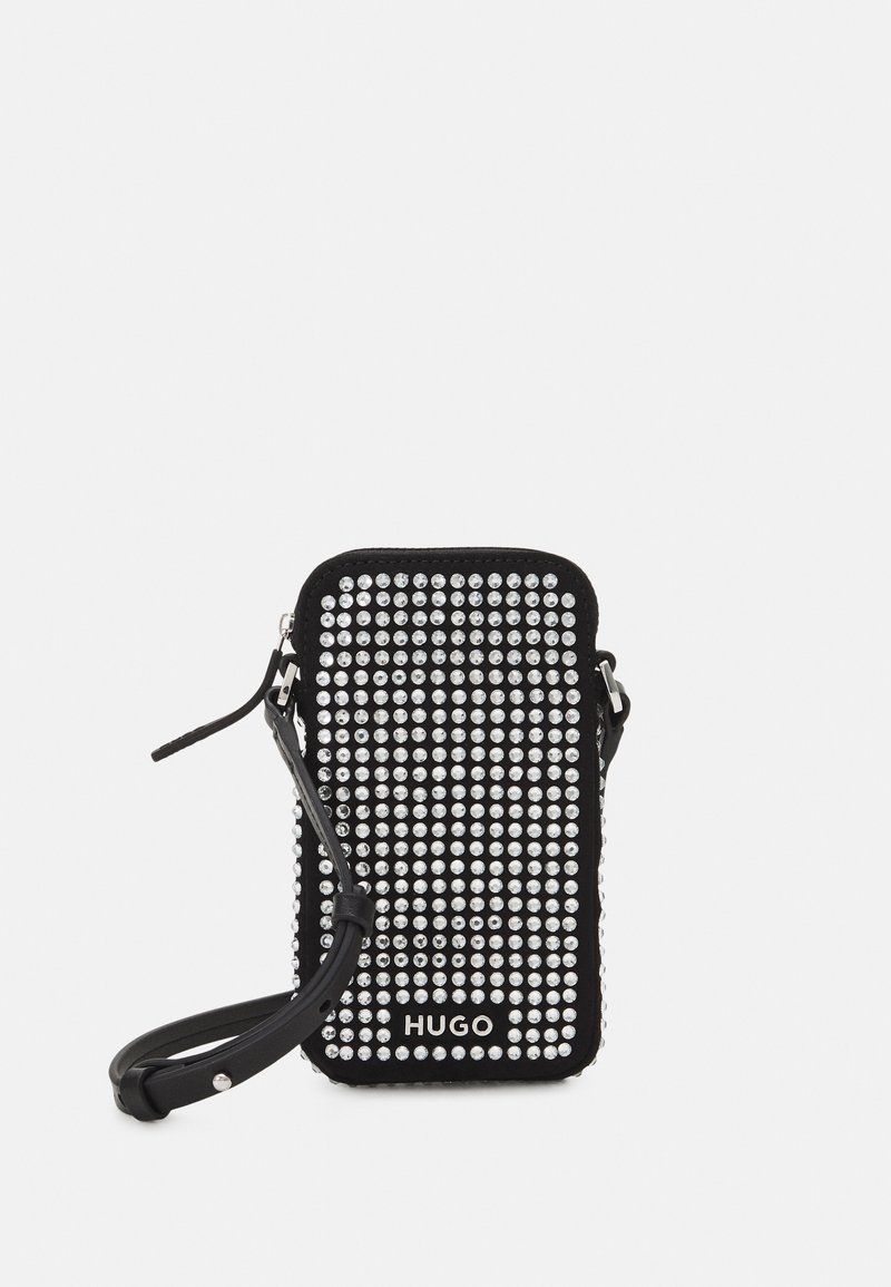 HUGO STACKED - Phone case - black - Zalando