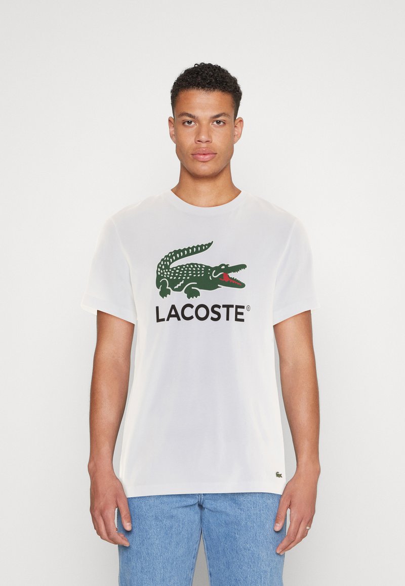 Lacoste UNISEX - T-shirts print - white/hvid - Zalando.dk