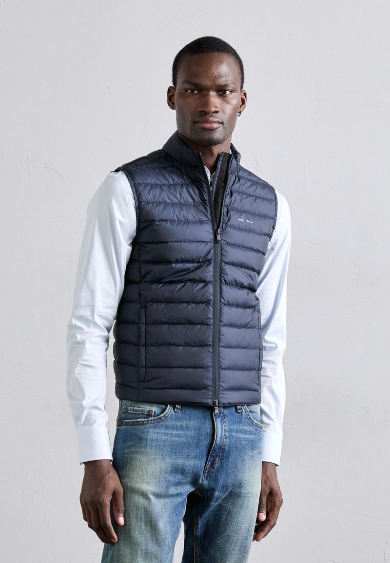 J.LINDEBERG MICK LIGHT WEIGHT VEST - Vest - navy/mørkeblå - Zalando.no