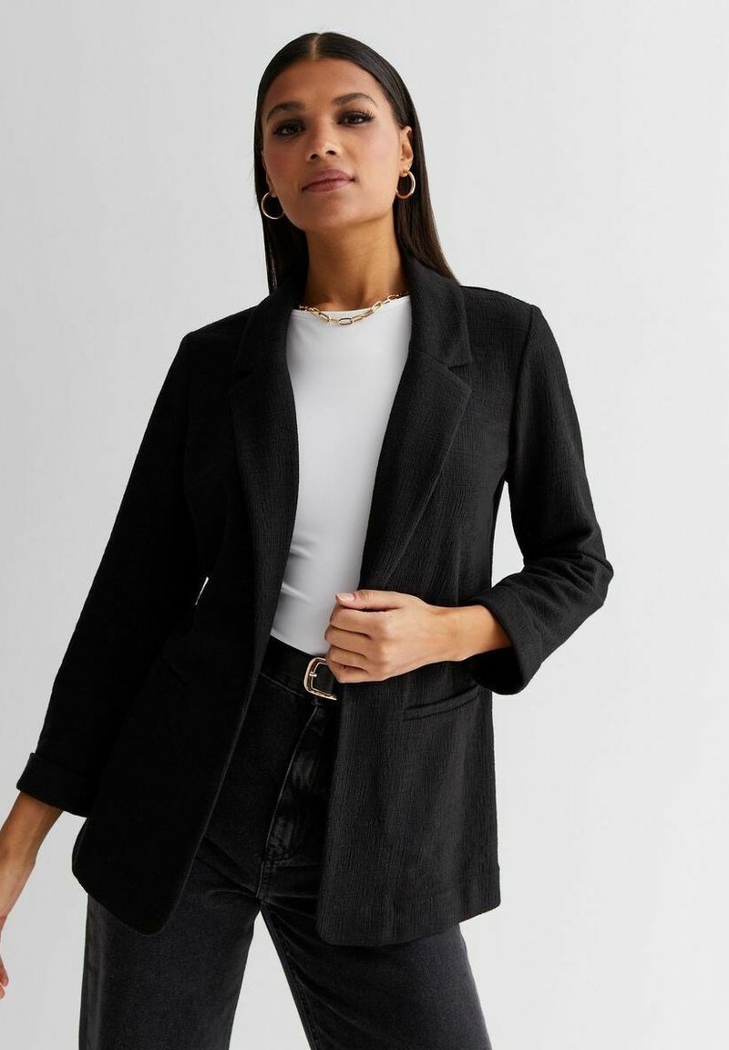 New Look TEXTURED - Blazer - black/zwart - Zalando.be