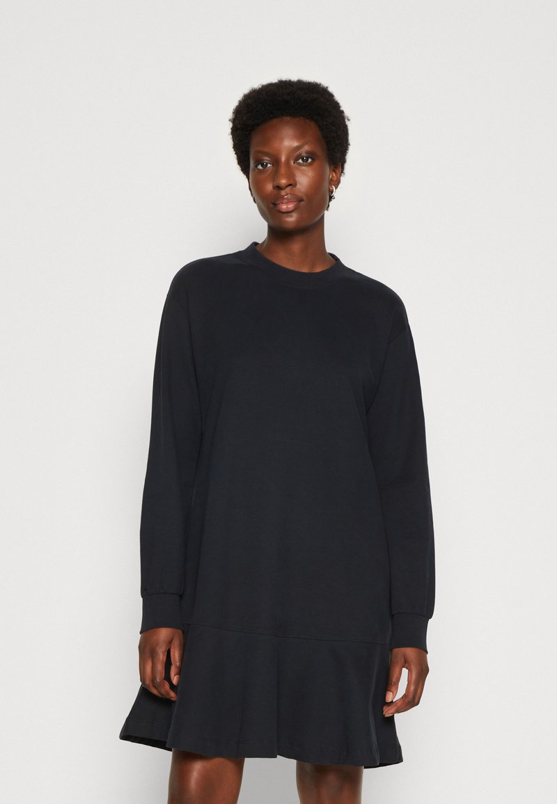 edc by Esprit PEACHED HOOD - Jurk - black/zwart - Zalando.nl