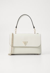 Guess DARYNA CONVERTIBLE FLAP - Cross body bag - bone/off-white - Zalando