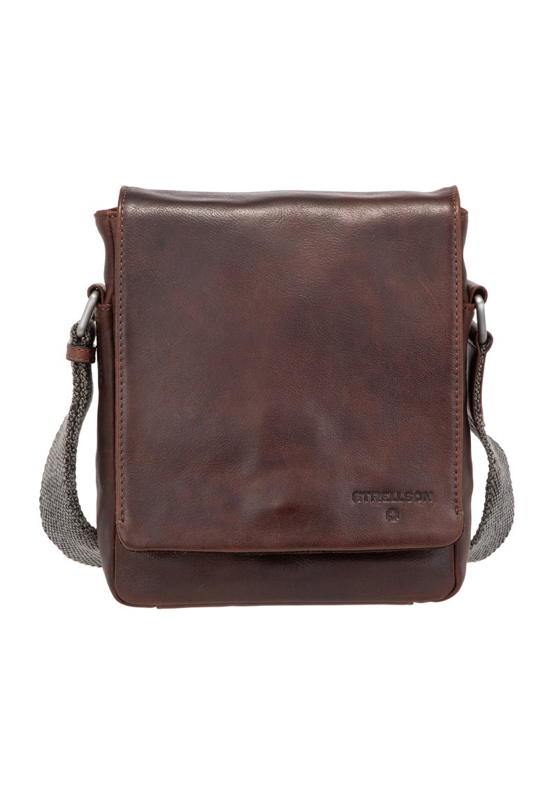 Strellson Premium STRATFORD 1 0 JEREMY XSVF - Umhängetasche - darkbrown ...