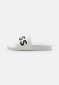 BOSS BAY IT UNISEX - Badesandaler - white/hvid - Zalando.dk