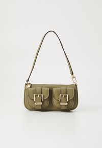 MICHAEL Michael Kors ZOE POUCHETTE - Handväska - safari green/grön ...