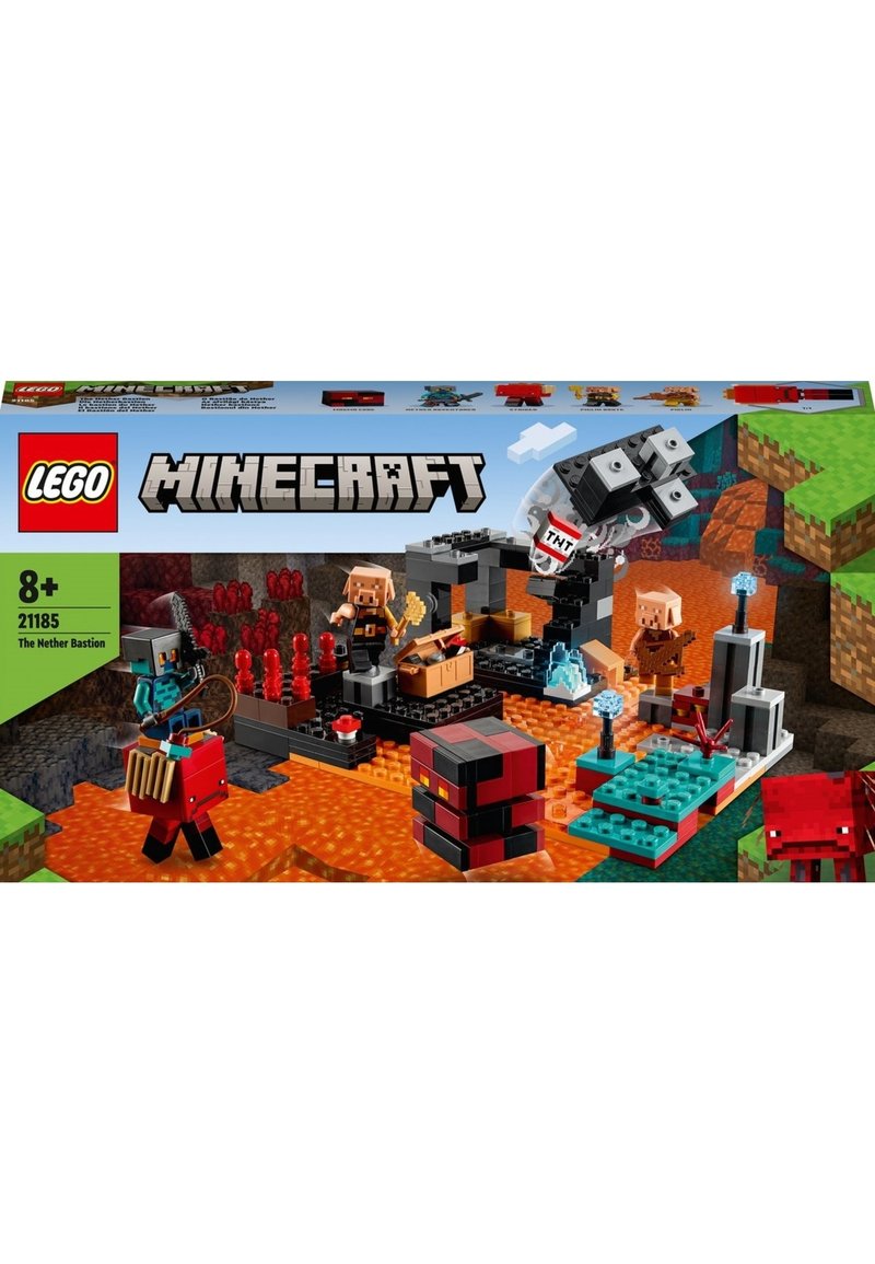 LEGO 21185 MINECRAFT THE NETHER BASTION BATTLE ACTION TOY, WITH MOBS ...