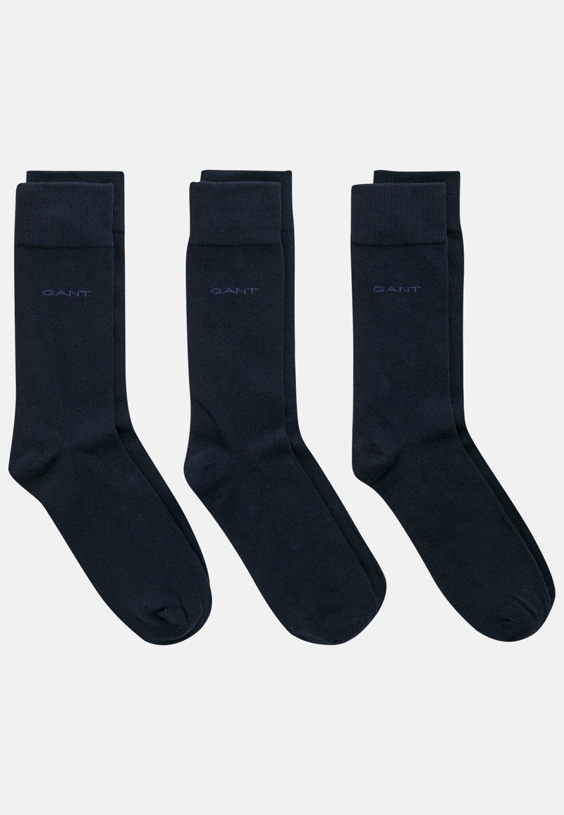 GANT SOCKS 3 PACK - Socks - marine/dark blue - Zalando.co.uk