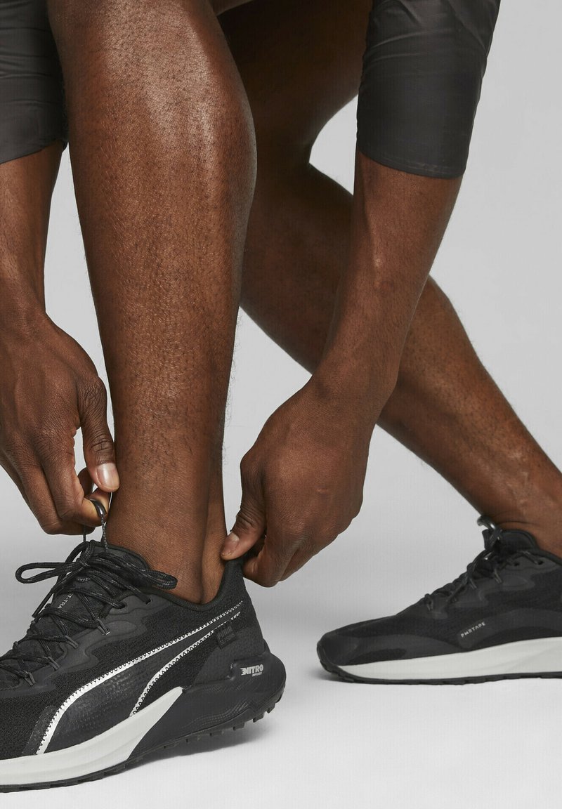 Puma FAST TRAC NITRO 2 - Chaussures de running - black/dark coal/noir ...