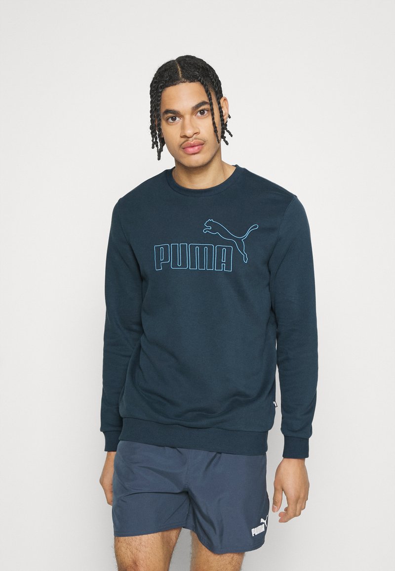 Puma ELEVATED - Sweatshirt - dark night/dark blue - Zalando.co.uk