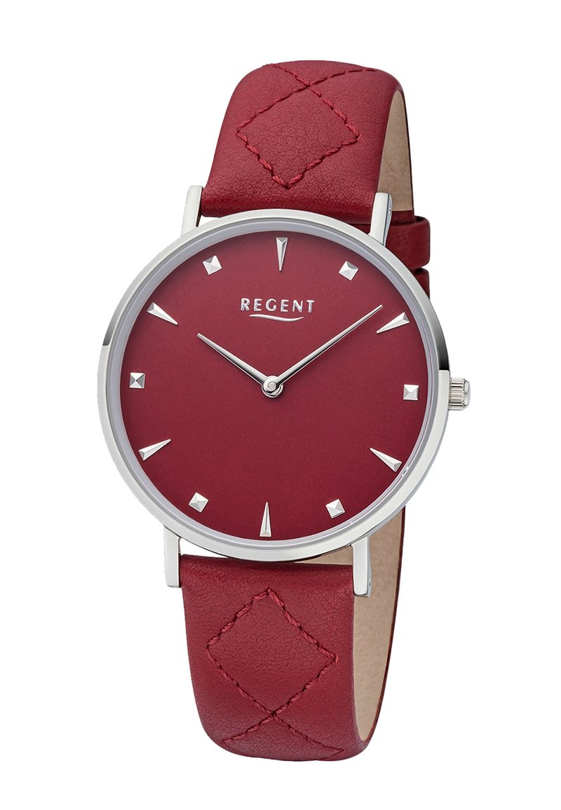 Regent Uhr - silberfarben/rot - Zalando.de