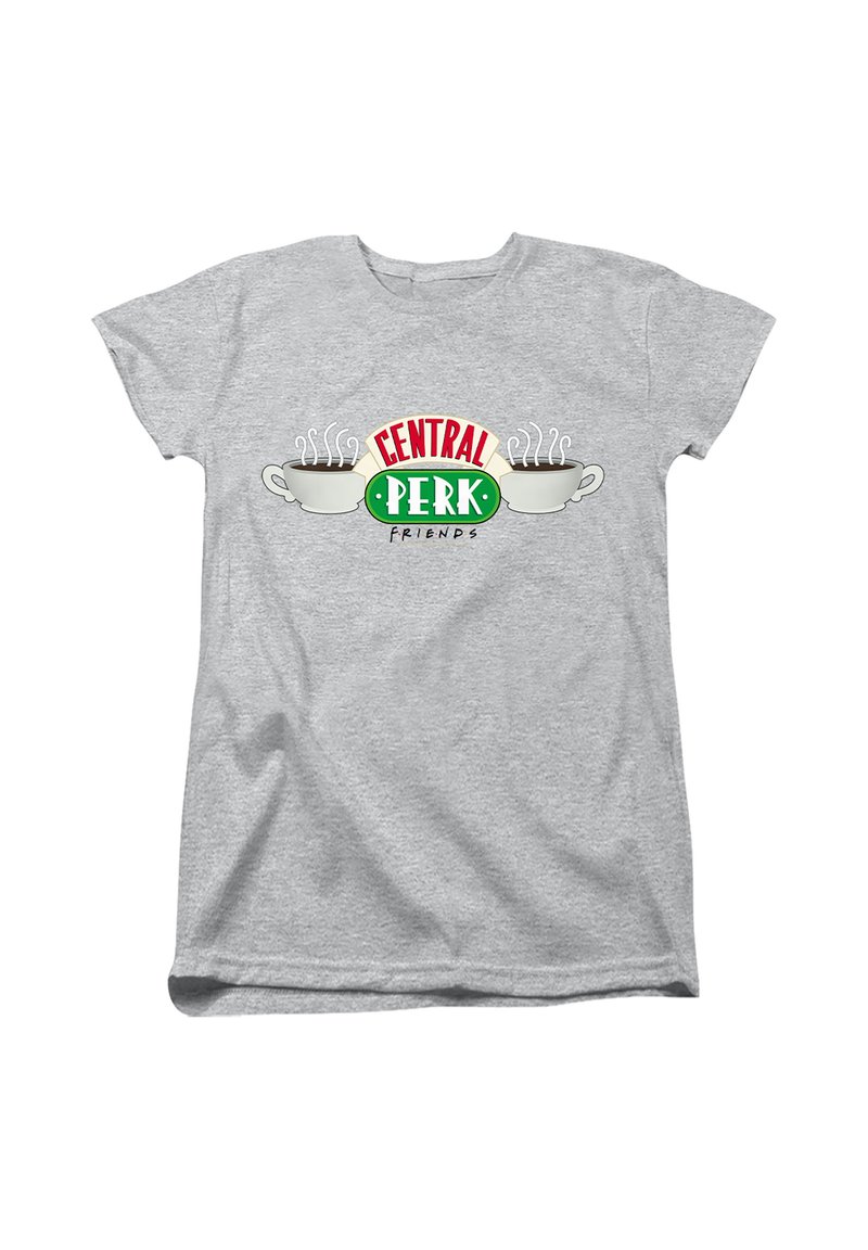 Cotton Soul FRIENDS/CENTRAL PERK LOGO - Print T-shirt - mottled light ...