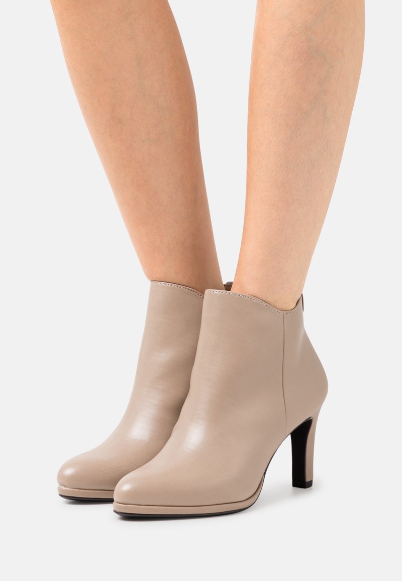 Tamaris Botine cu toc - taupe/gri taupe - Zalando.ro