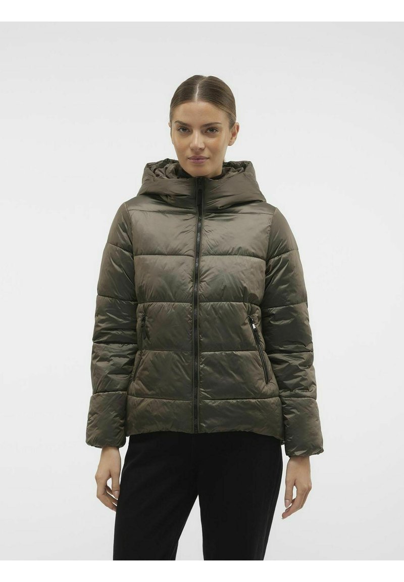 Vero Moda Winter jacket - peat/dark green - Zalando.de