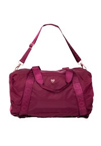 zoe REVERSIBLE - Resväska - black/red wine/svart - Zalando.se