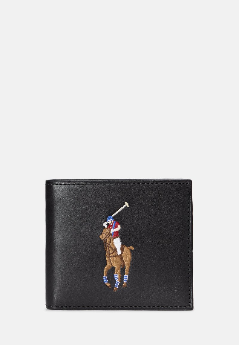Polo Ralph Lauren COIN WALLET MEDIUM - Wallet - black/multi/black ...