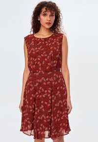 adL RIVIERA - Day dress - printed brown/brown - Zalando