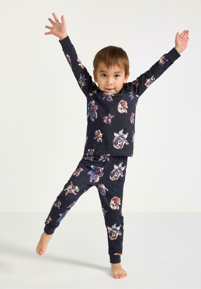 Lindex Pyjama - dark dusty grey/blauwgrijs - Zalando.nl