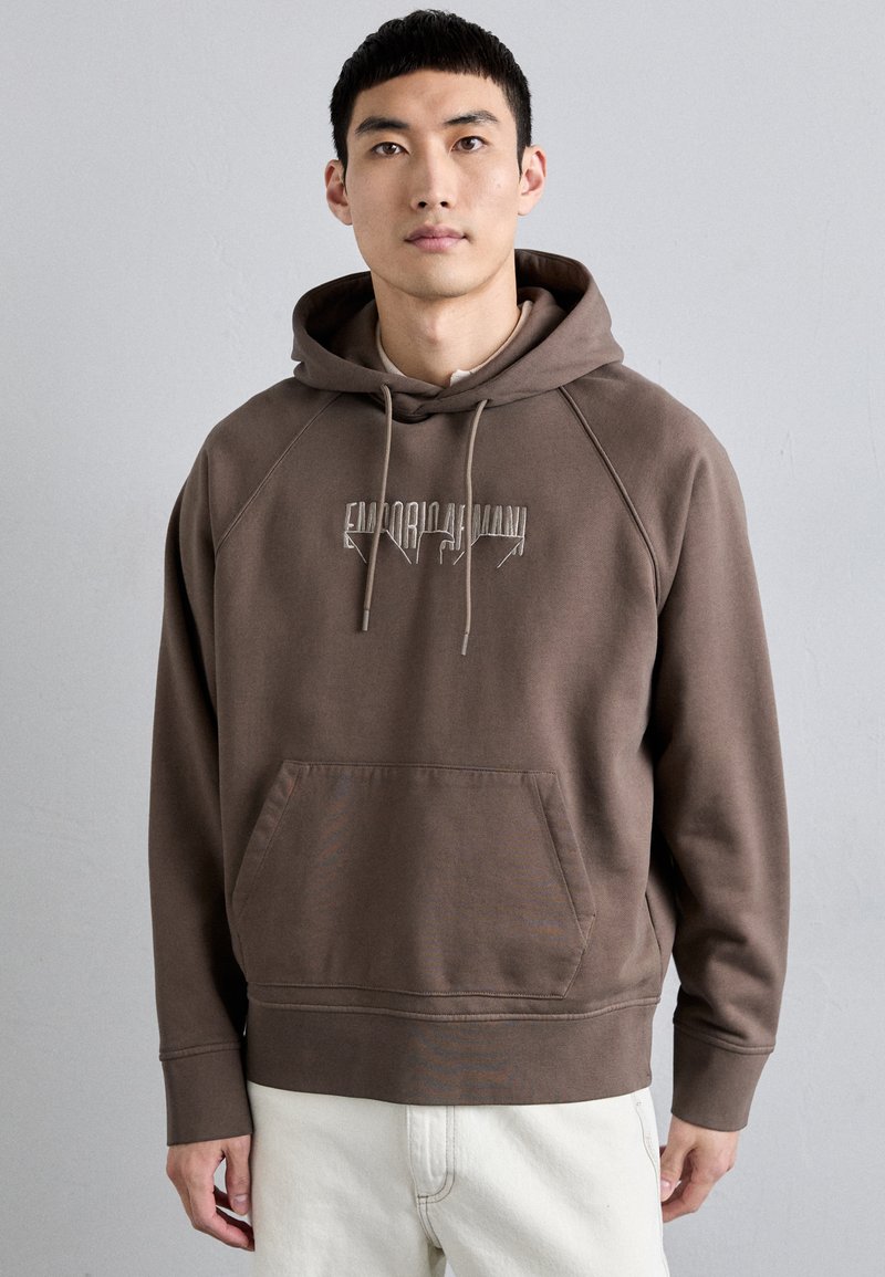 Emporio Armani Sweatshirt - fango/brown - Zalando.ie