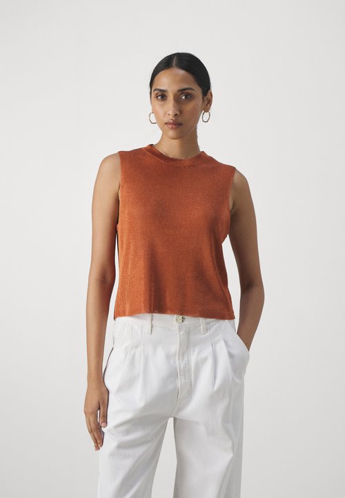 THE FATED ZIMMY - T-shirt basic - burnt orange/oranje - Zalando.be