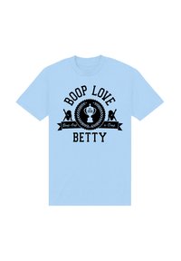 Henry Tiger BETTY BOOP LOVE - Triko s potiskem - light blue/světle ...