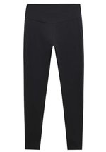 OYSHO COMPRESSIVE CORE CONTROL ANKLE-LENGTH - Collants - black/noir ...