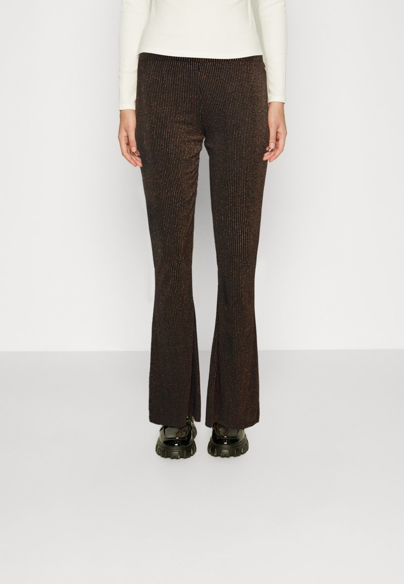 Colourful Rebel JOLIE PANTS - Stoffhose - metallic bronze/bronze ...