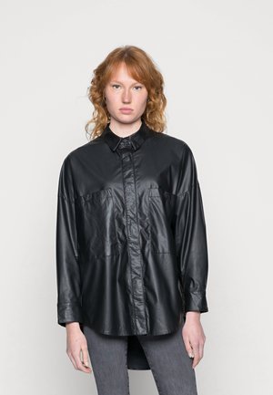 Levi's® Plus LONG SLEEVE BABY TEE - Topper langermet - ecru/black/hvit - Zalando.no