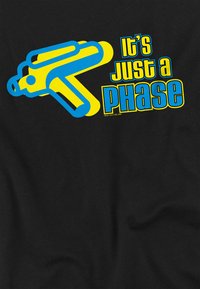 Cotton Soul STAR TREK QUOGS JUST A PHASE - Print T-shirt - black - Zalando