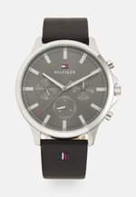 Tommy Hilfiger DIAL WITH ACCENTS - Chronografické hodinky - black ...