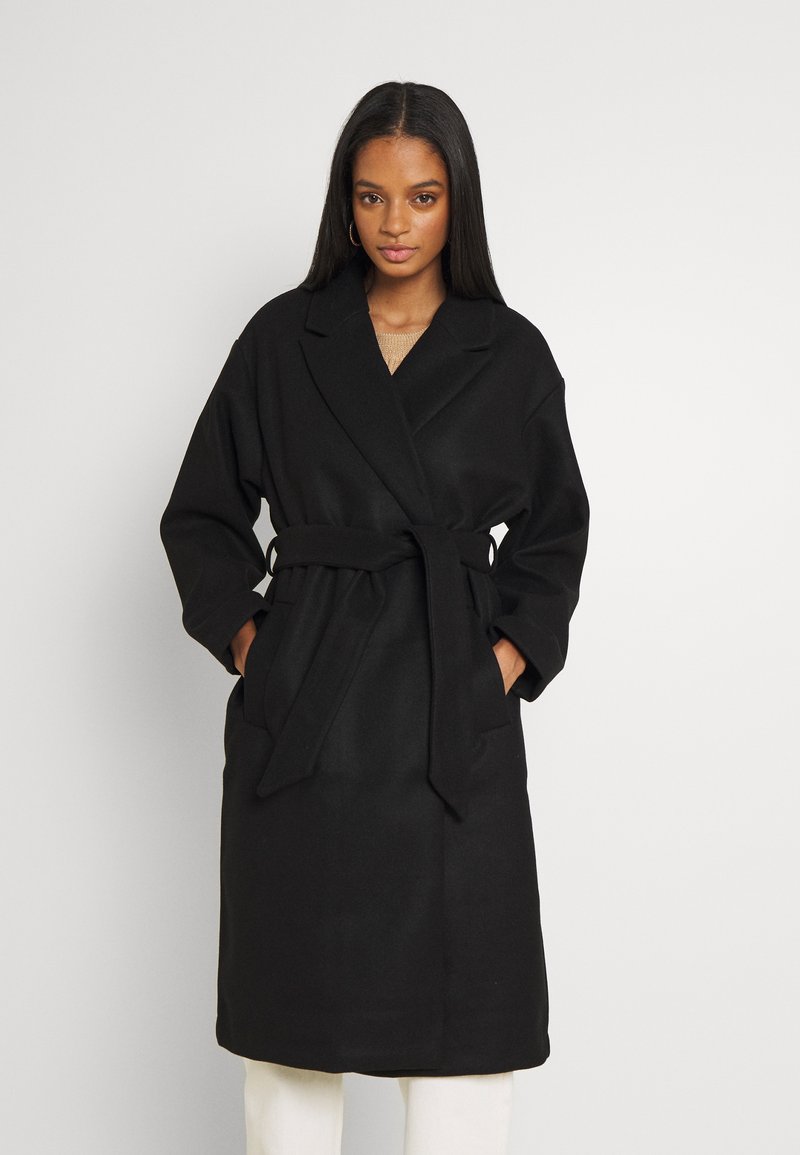 Vero Moda LONG GA NOOS - Trenchcoat - black/svart - Zalando.no