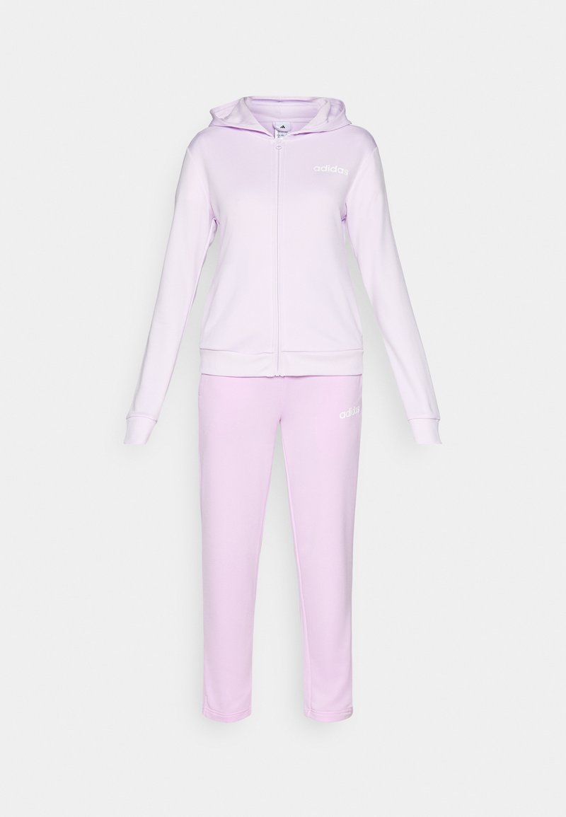 adidas Sportswear LINEAR - Tracksuit - ice lavender/lilac - Zalando