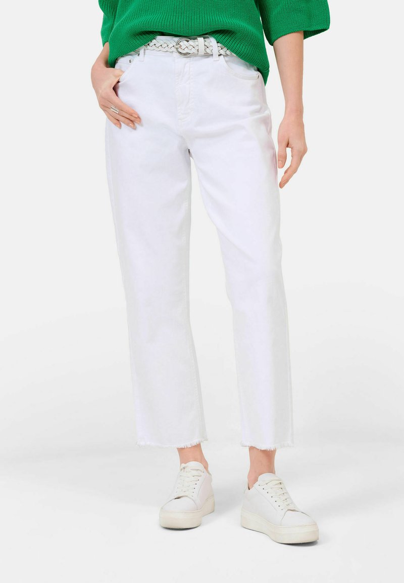 BRAX STYLE MADISON - Jeans Straight Leg - white/weiß - Zalando.ch