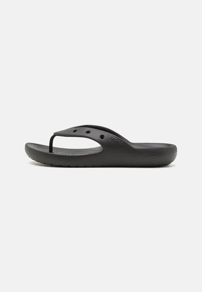 Crocs SPLASH STRAPPY SANDAL - Badslippers - black/zwart-metallic ...