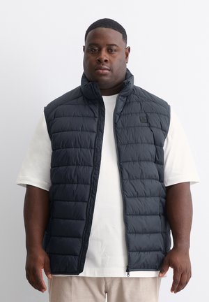 Helly Hansen PARAMOUNT SOFTSHELL - Veste sans manches - dark blue/bleu ...