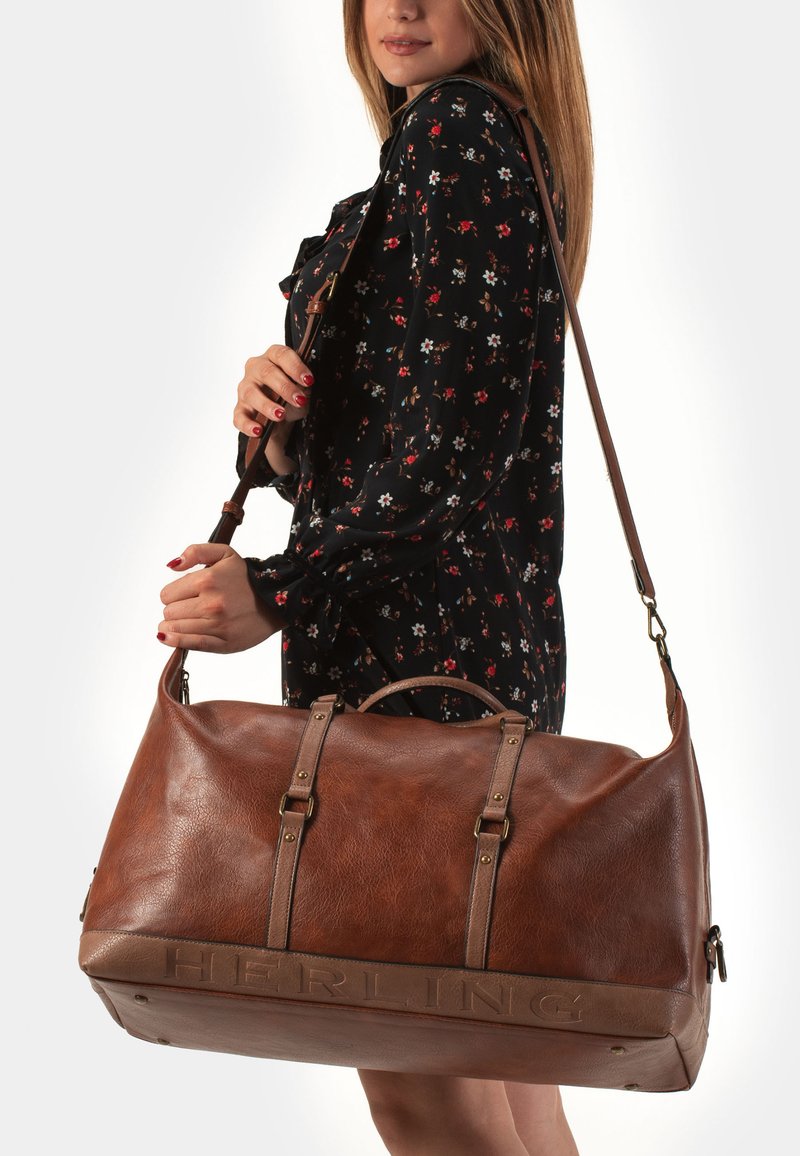 Herling UNISEX - Torba podróżna/brązowy - Zalando.pl