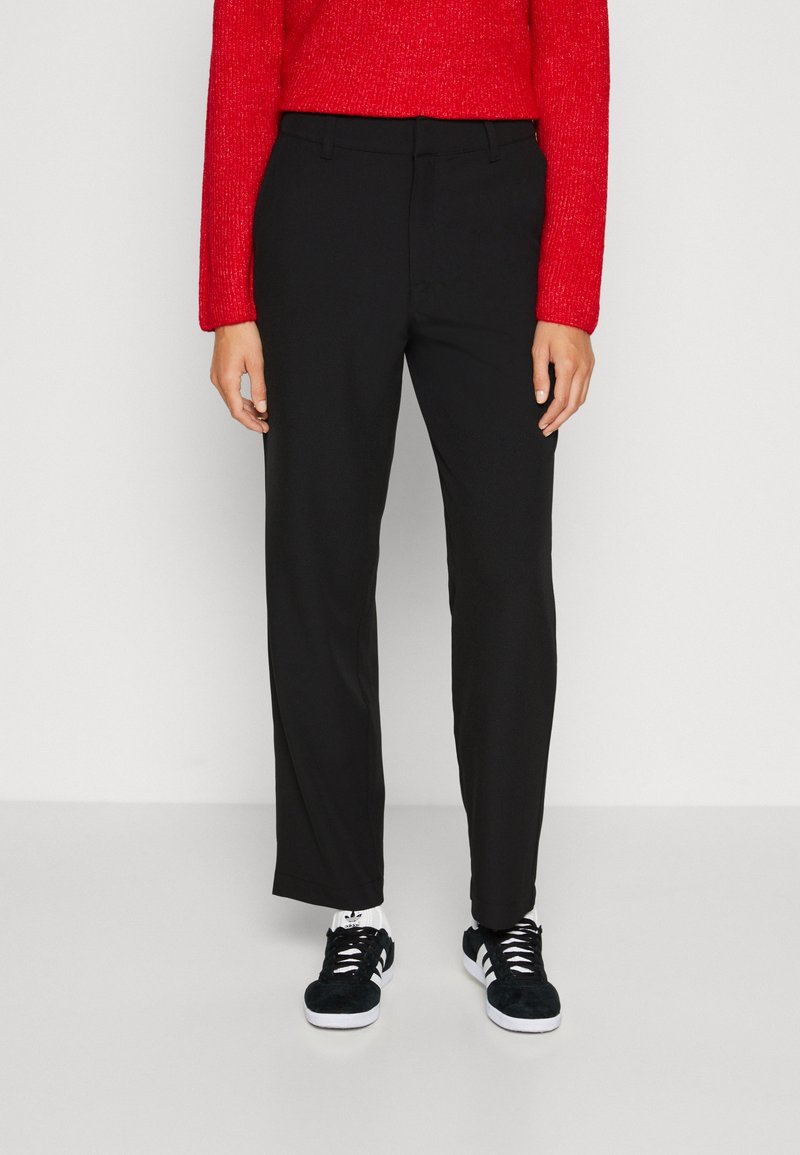 GAP CLEAN DRESS PANT - Trousers - true black/black - Zalando.ie