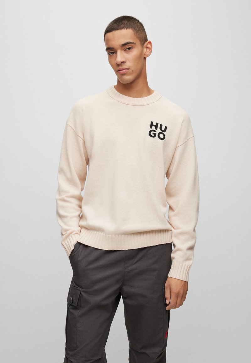 HUGO SAN CASSIO - Džemper - light beige/beež - Zalando.ee