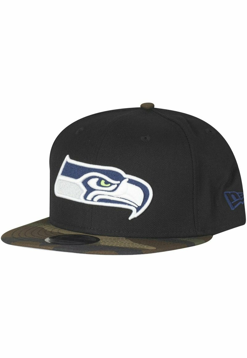 New Era FIFTY SEATTLE SEAHAWKS - Cap - black - Zalando