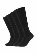 camano 4ER PACK - Knee high socks - black - Zalando