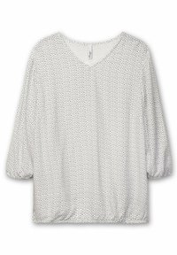 Sheego Blusa - weiß gemustert/blanco - Zalando.es