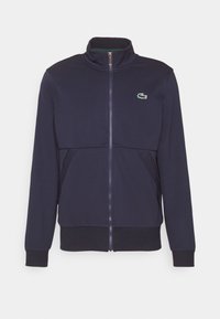 Lacoste Sport TENNIS JACKET HERITAGE - Verryttelytakki - bleu marine ...