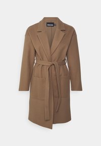 Pieces PCJOLENE LIGHT JACKET - Klasikinis paltas - fossil/ruda - Zalando.lt