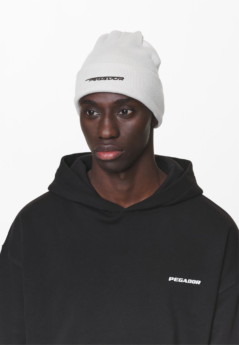 Pegador PINGON BEANIE UNISEX - Mütze - dust cream/offwhite - Zalando.de