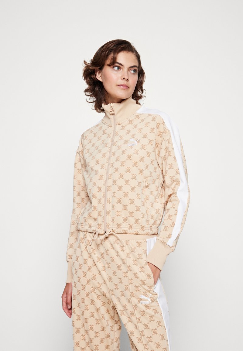 Puma TRACK JACKET - Training jacket - light sand/beige - Zalando.ie