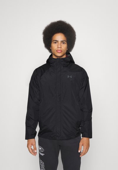 Jack Wolfskin STORMY POINT - Outdoorjas - black/zwart - Zalando.be