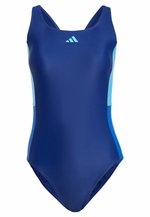 adidas Performance COLOURBLOCK - Swimsuit - dark blue blue burst/blue ...