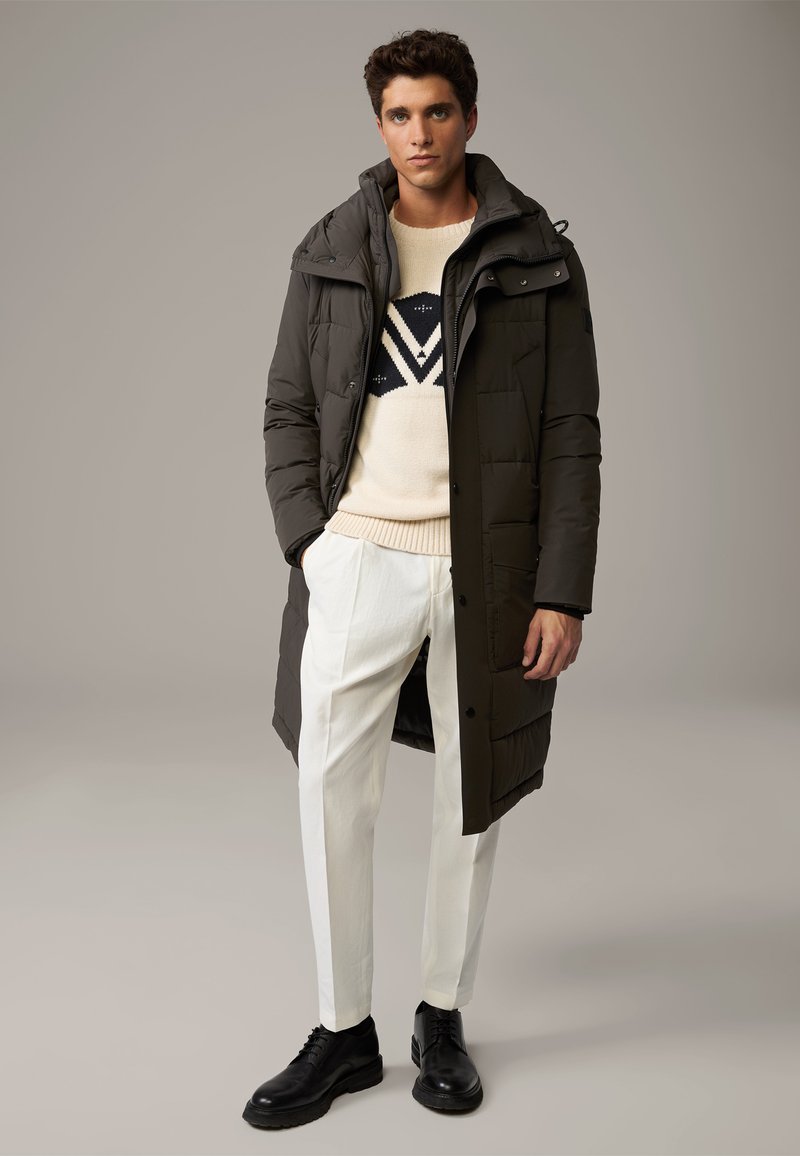 Strellson SC CRASHER FUSED - Winter coat - oliv/khaki - Zalando